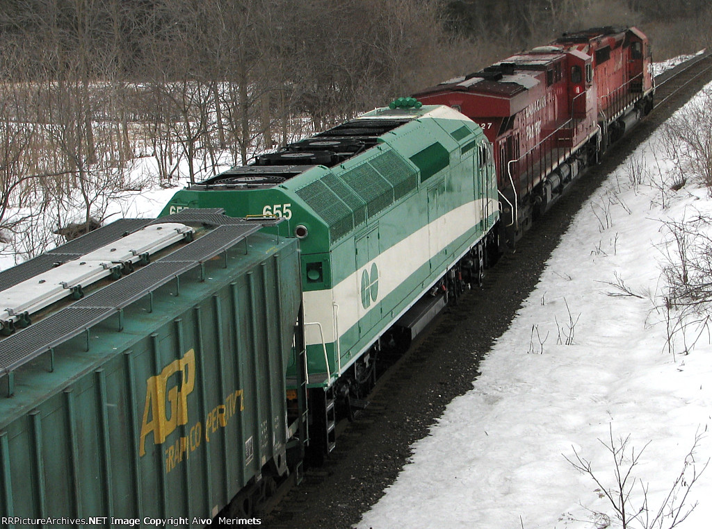 GO 655 on CP 242 at Lobo.